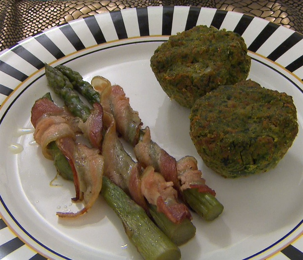 Jogo de Panelas Muffins de Carne Espinafre e Legumes Mais Você Receitas
