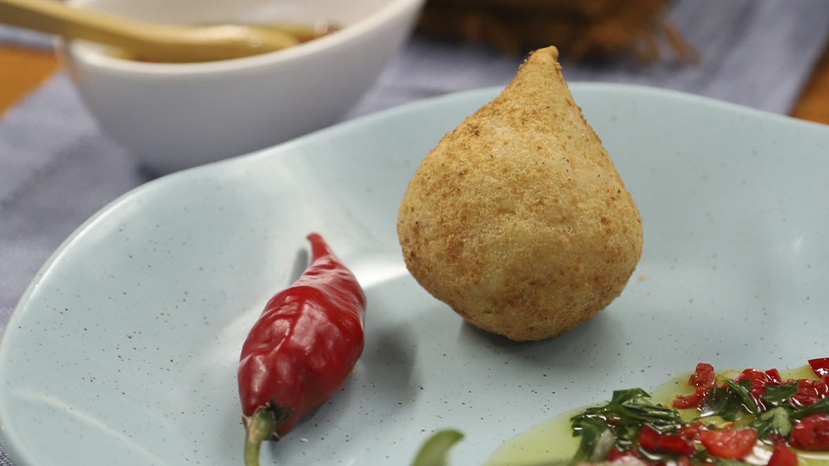Coxinha vegana sem glúten | Sabor & Luz | Receitas