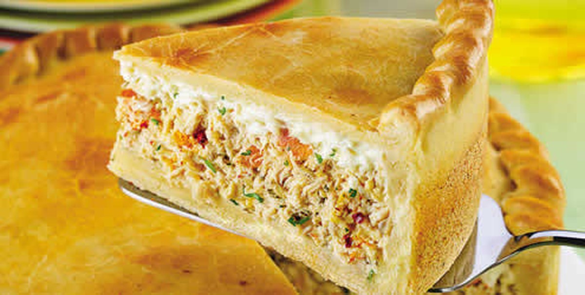 TORTA LIGHT DE FRANGO