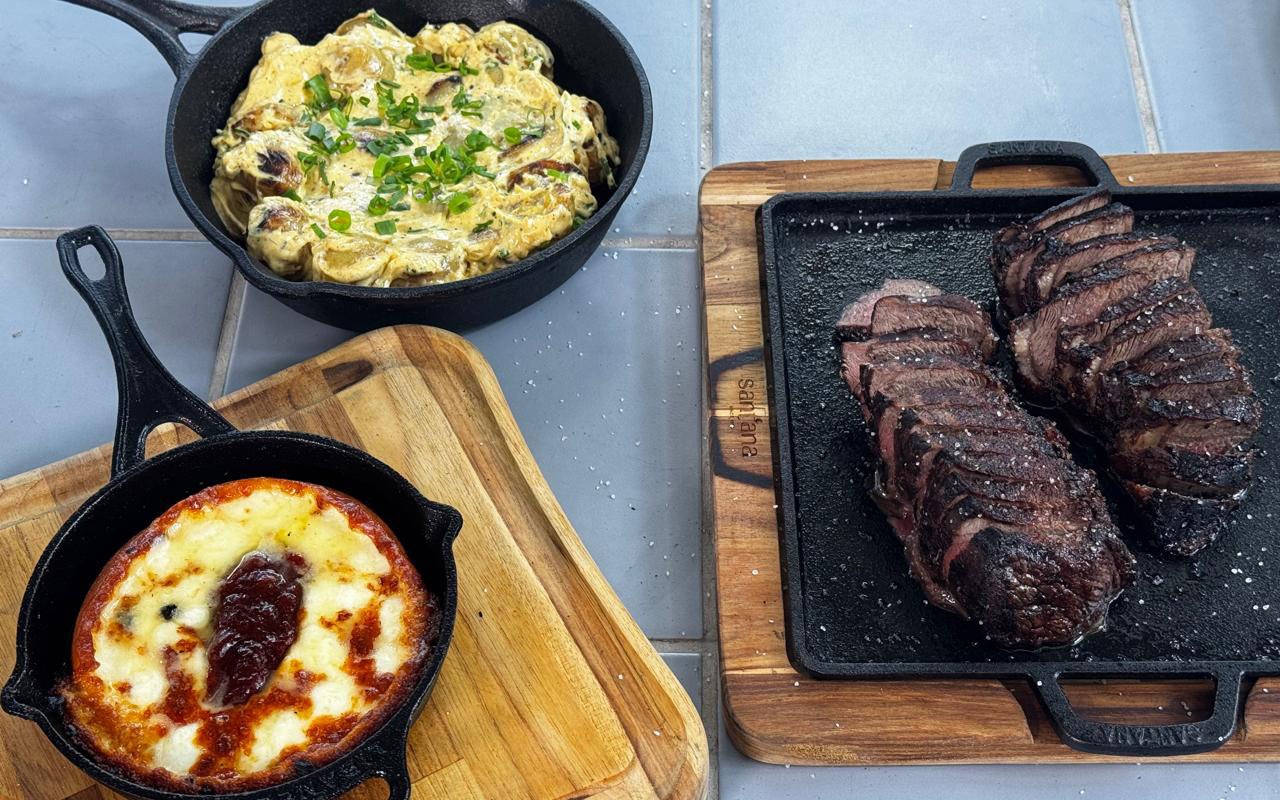 Picanha com Batata Assada, Provoleta e Geleia de Pimentão - Receitas ...