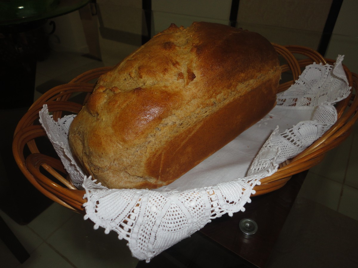 Pão Integral | Pães e salgados | Receitas