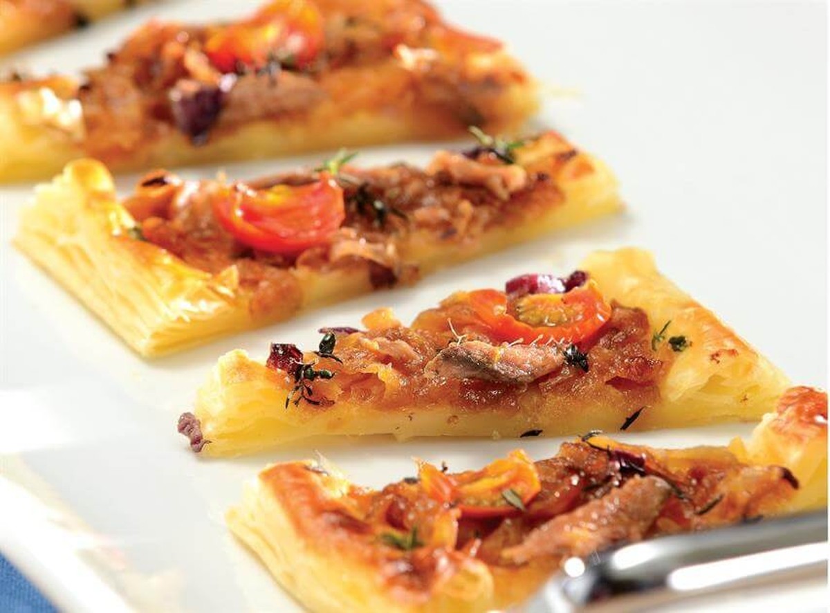 Pissaladière (torta francesa) | Salgados | Receitas