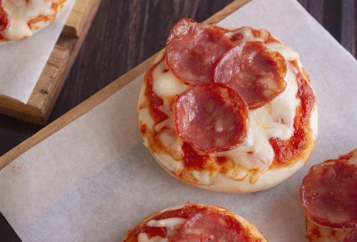 Minipizza | Pães e salgados | Receitas