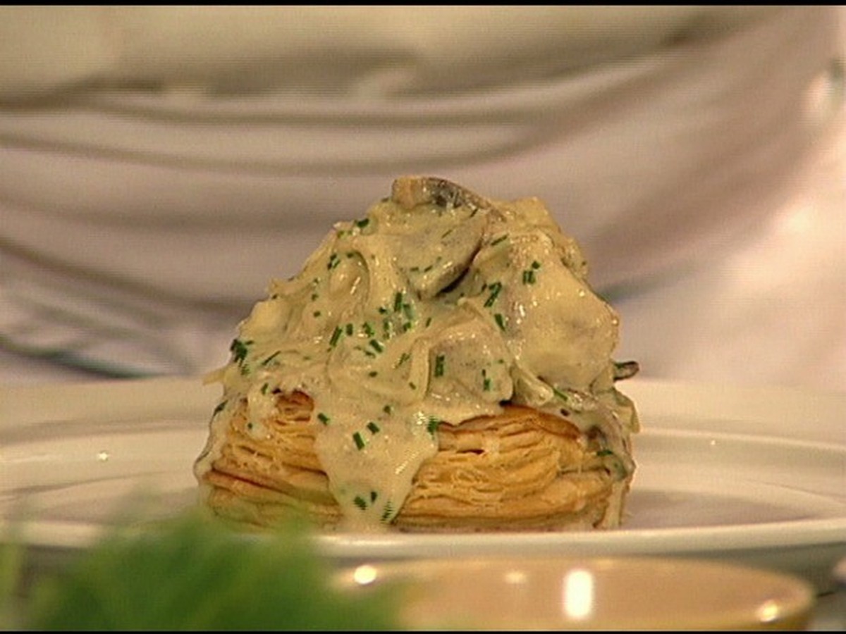 Bouchee de peixe com cogumelos | Peixes e frutos do mar | Receitas