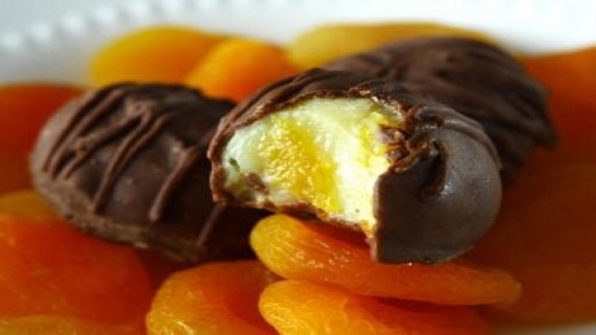 Bombom de damasco | Doces | Receitas