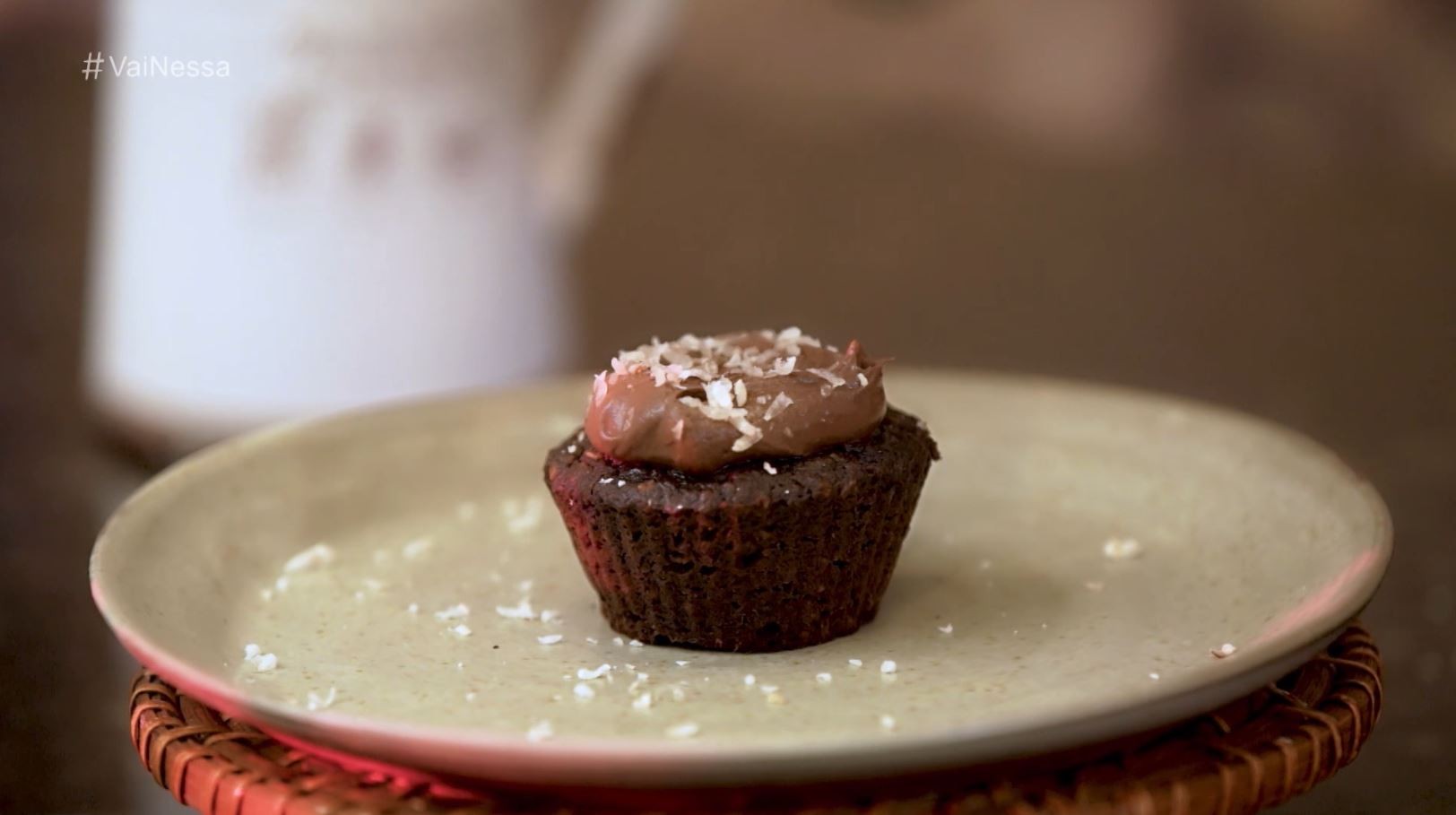 Receita de muffin de abobrinha com cacau