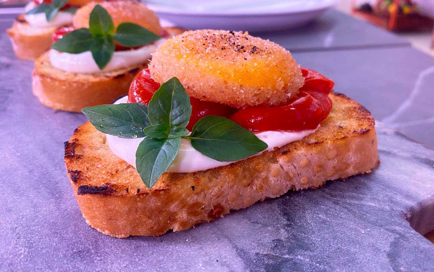 Gema de ovo frita | Receitas