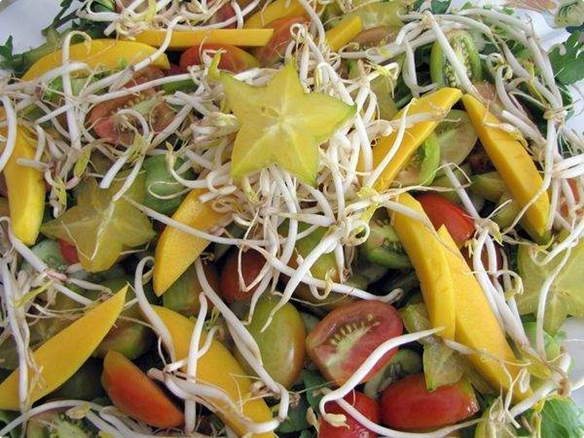 Salada tropical | Saladas | Receitas