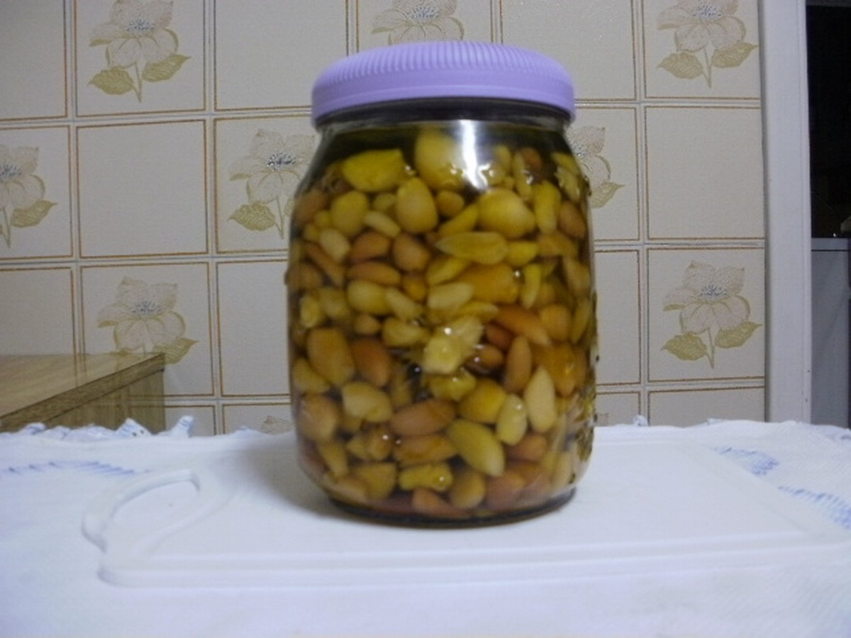 Conserva de Alho | Acompanhamentos | Receitas