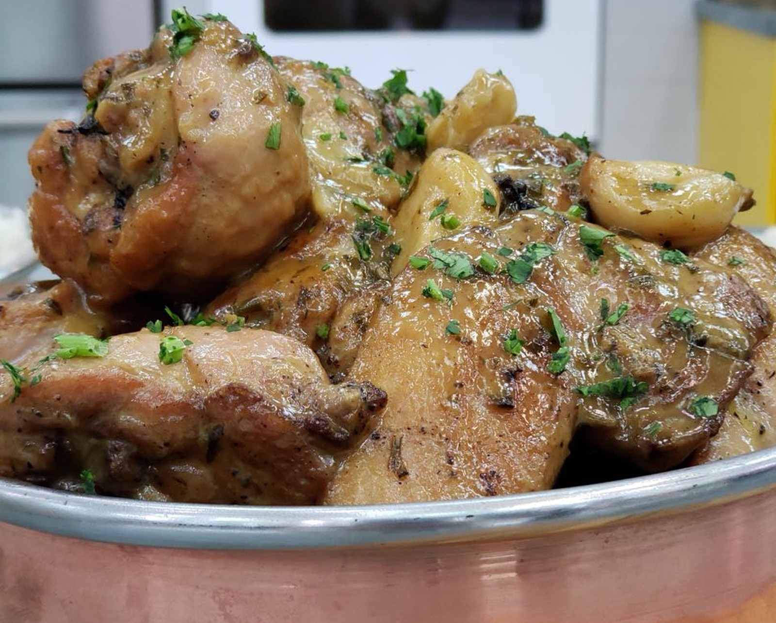 Frango ao alho | Receitas
