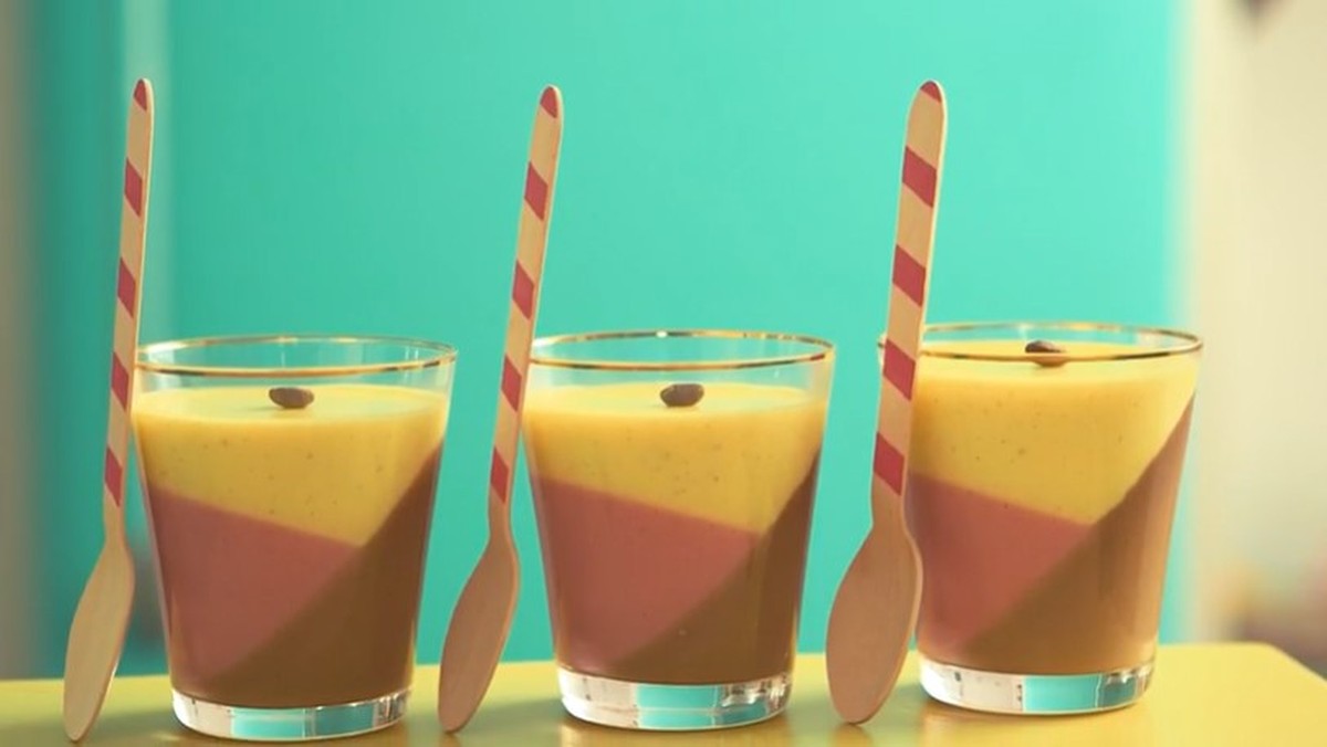 Verrine Technicolor: Creme de Café, Baunilha e Laranja | Dulce Delight ...