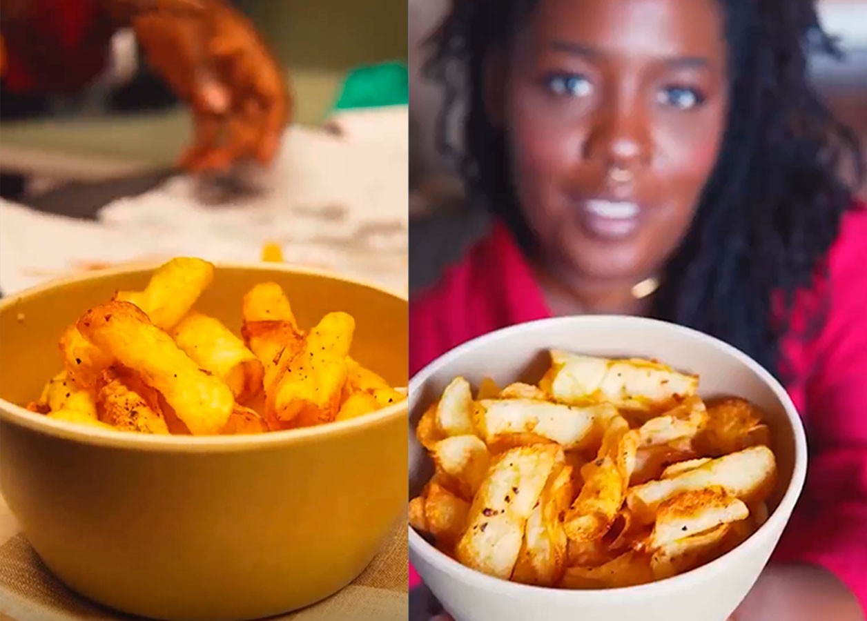 Batata caracol crocante: receita fácil de petisco da Ana Paula Xongani ...