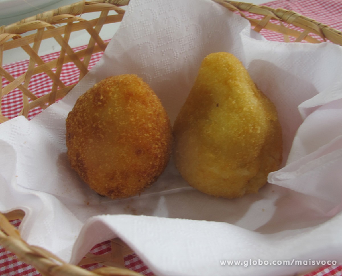 Coxinha Cremosa de Frango | Mais Você | Receitas