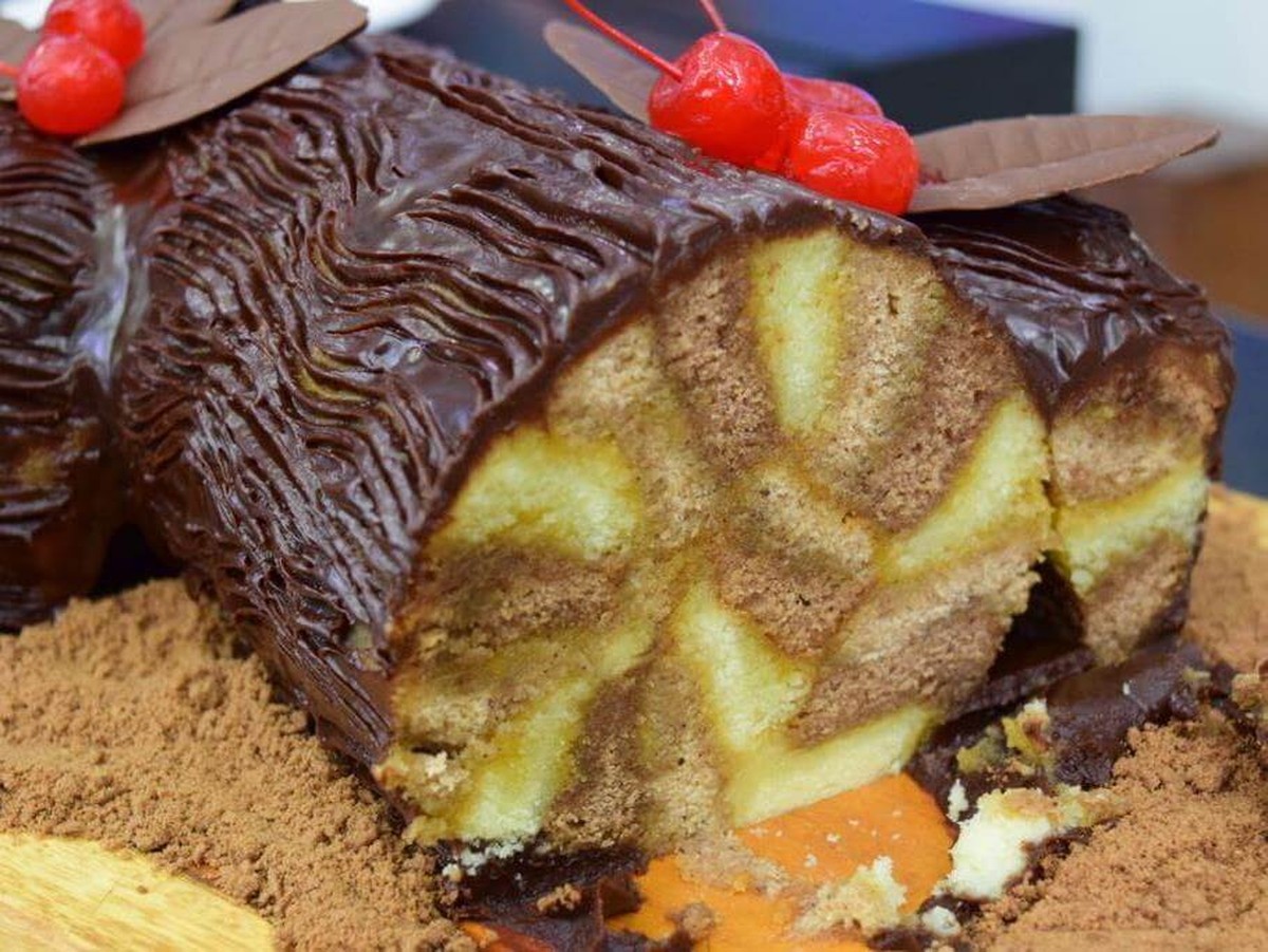 Bolo tronco | Doces | Receitas