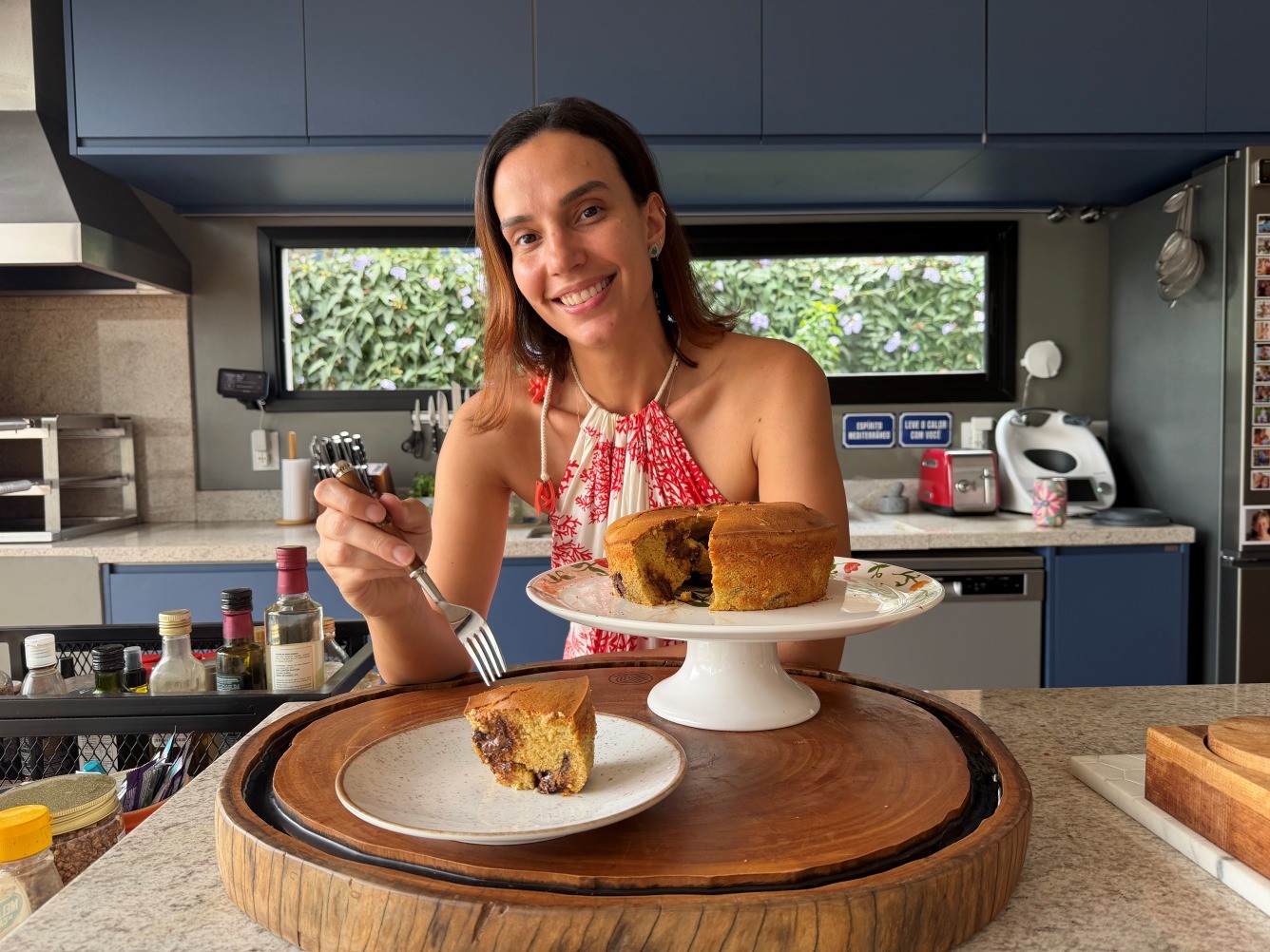 Bolo Banana e Chocolate Sem Farinha: Receita Saudável - Receitas Práticas