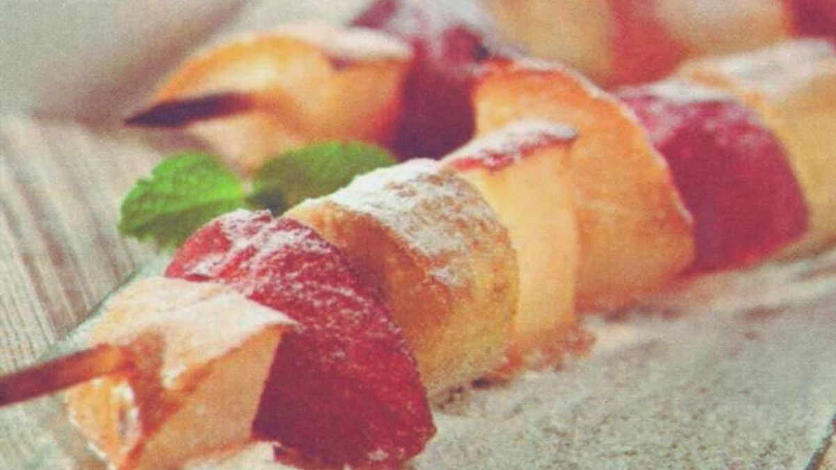 Espeto de frutas | Doces | Receitas