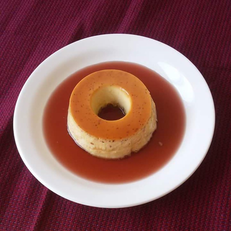 pudim de amêndoas com licor de cassis | Receitas