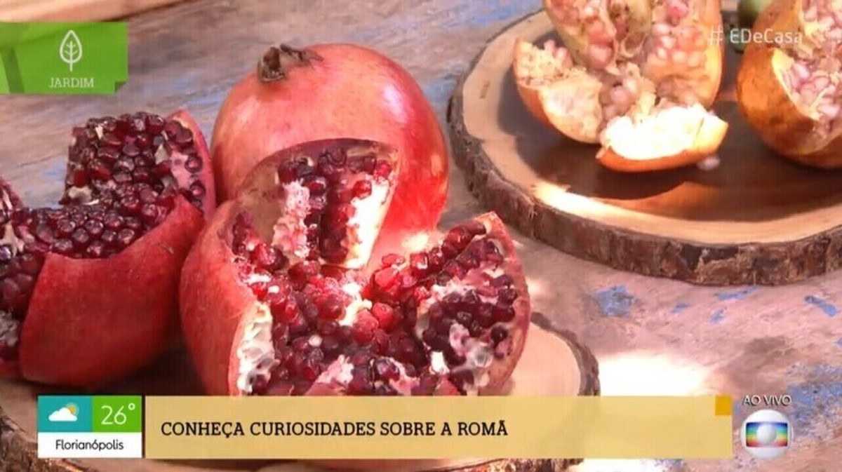 Romã: conheça os benefícios da fruta | Alimentação e Saúde | Receitas