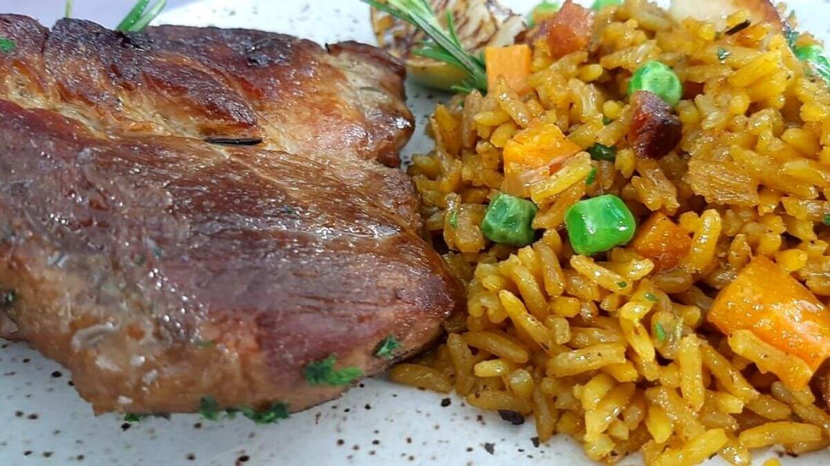 Arroz com copa-lombo | Receitas