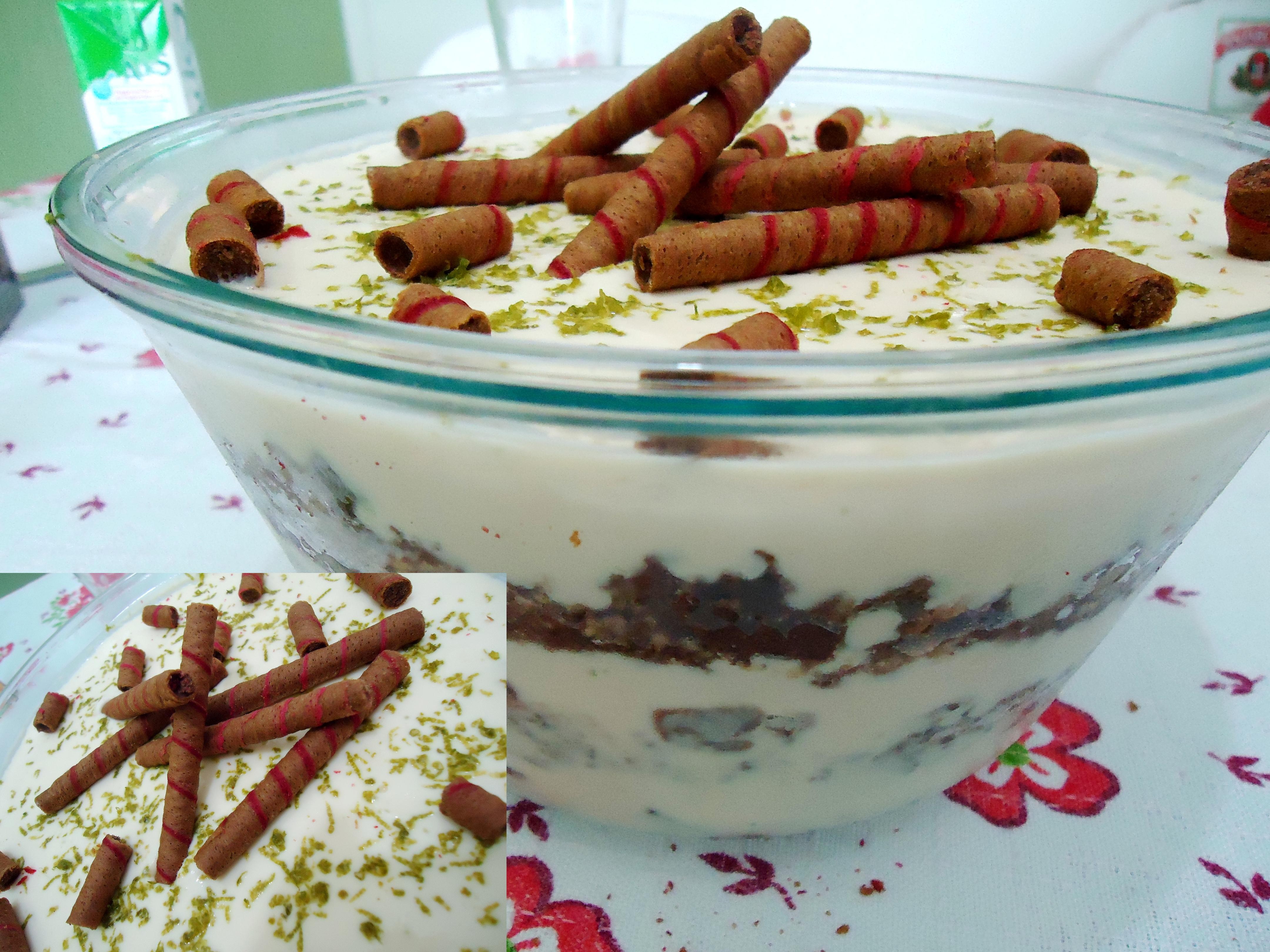 PAVÊ DE BIS COM MOUSSE DE LIMÃO | Doces e sobremesas | Receitas