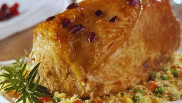 Lombo com farofa no micro-ondas | Receitas