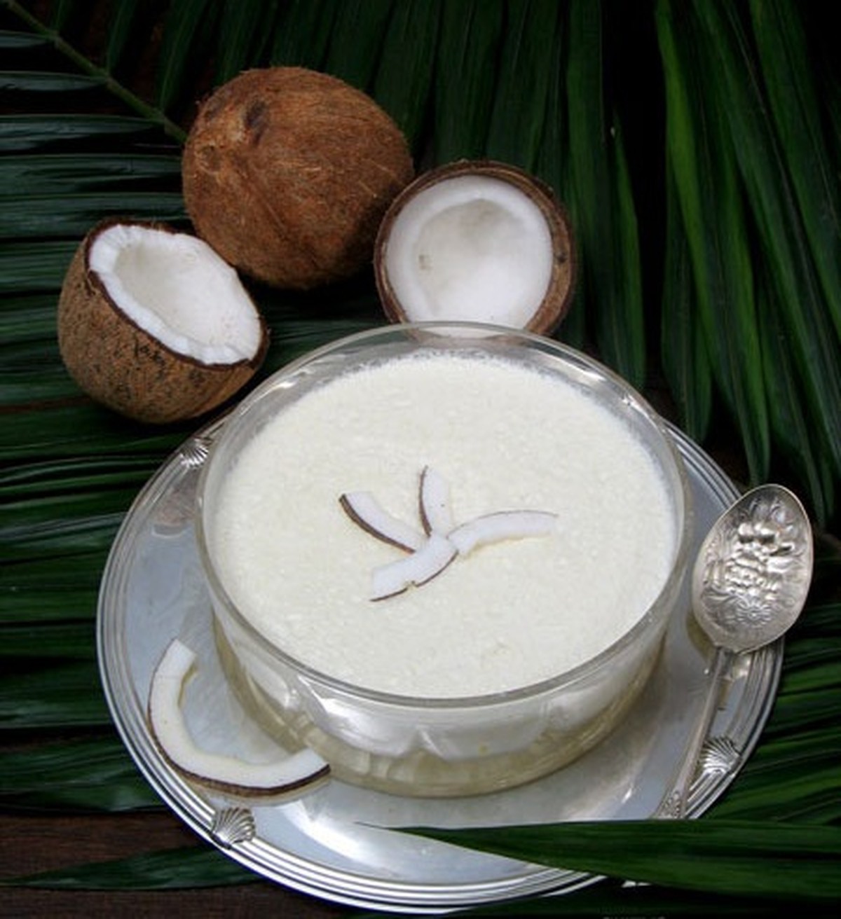 Mousse de Côco Natural | Doces e sobremesas | Receitas