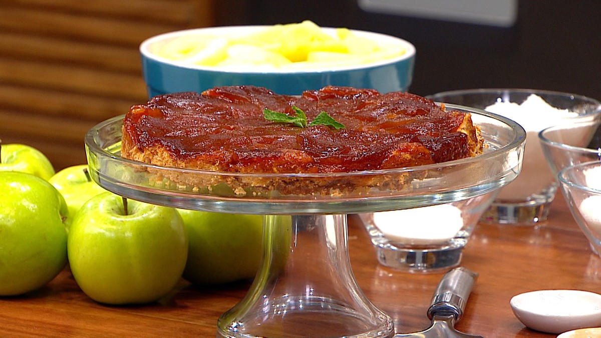 Torta francesa de maçãs - Tarte Tatin | Mais Você | Receitas