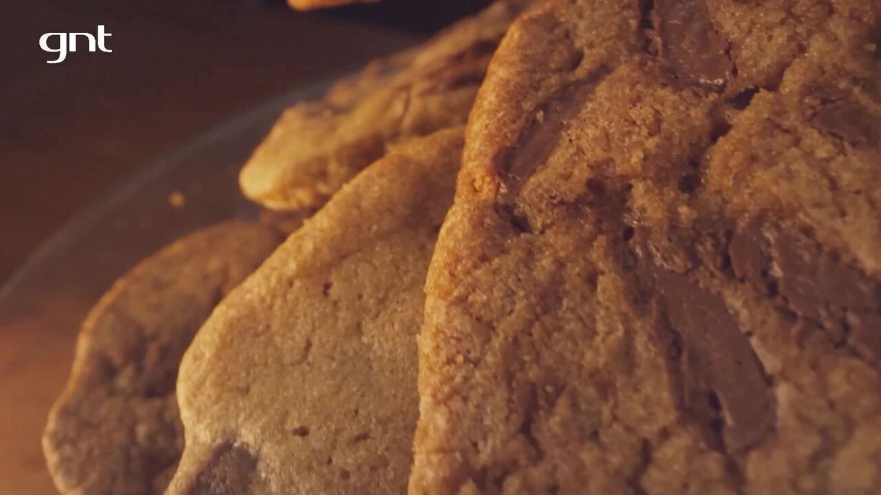 Cookie com gotas de chocolate ao leite | Receitas