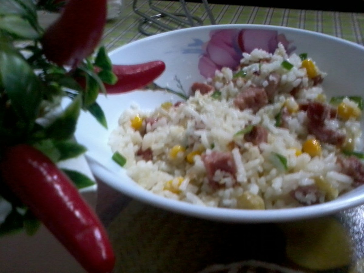 Arroz colorido | Acompanhamentos | Receitas