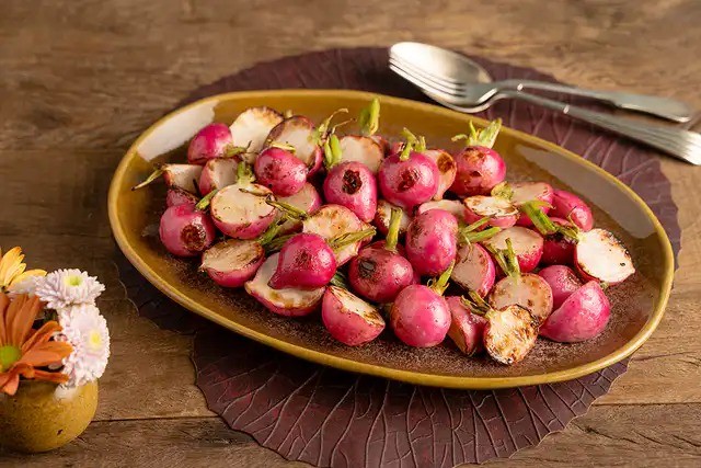 Rabanete grelhado | Receitas