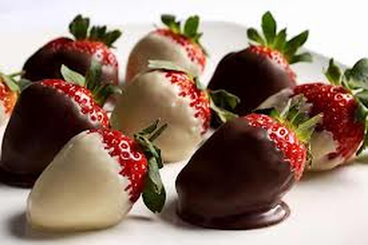 Morangos com Chocolate | Doces e sobremesas | Receitas