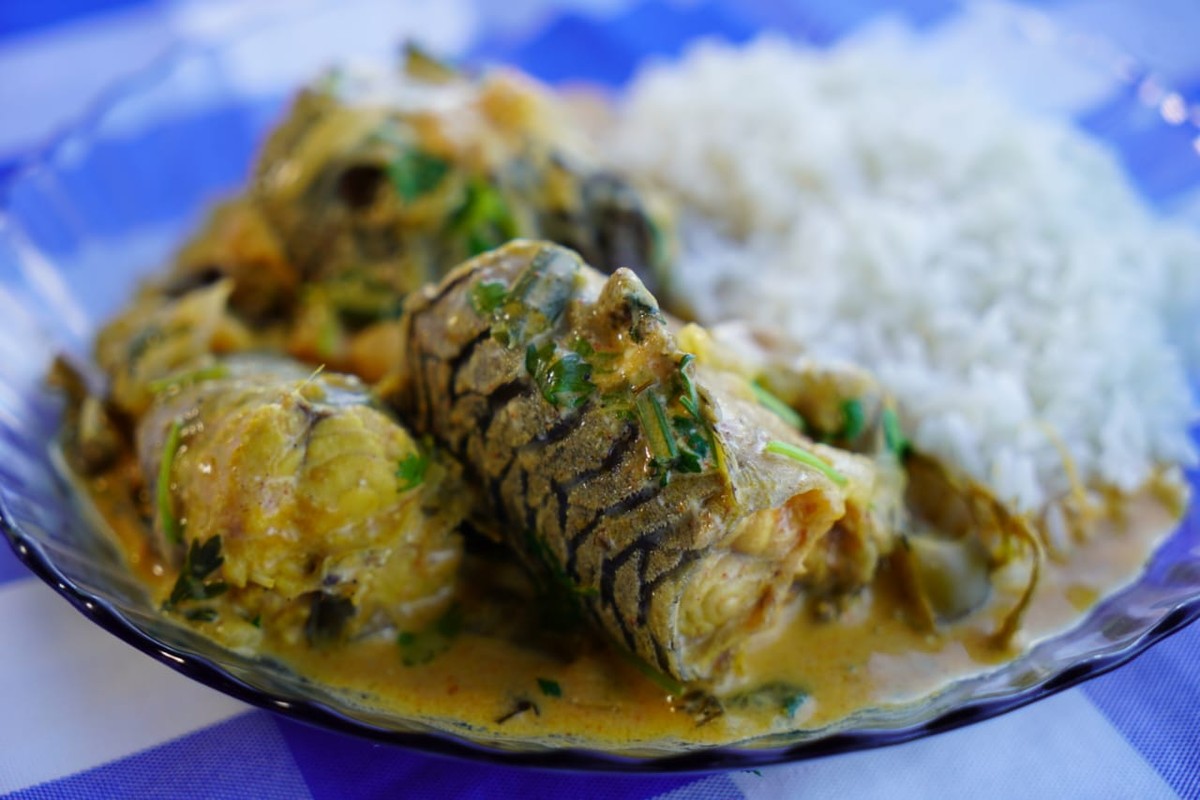 Maravilhoso peixe Cari no leite de coco | É do Para | Receitas
