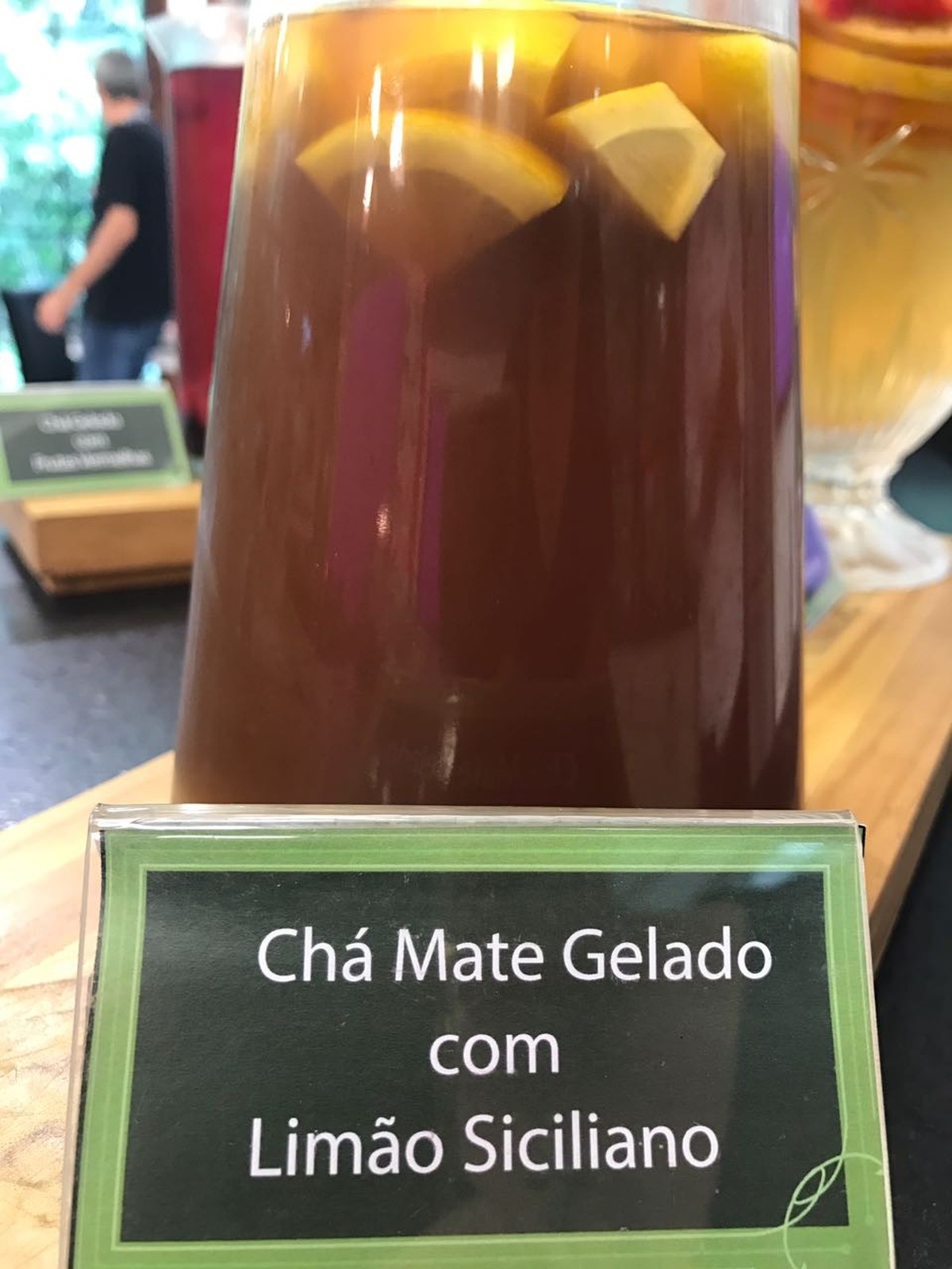 Chá mate gelado com limão-siciliano | Mais Você | Receitas