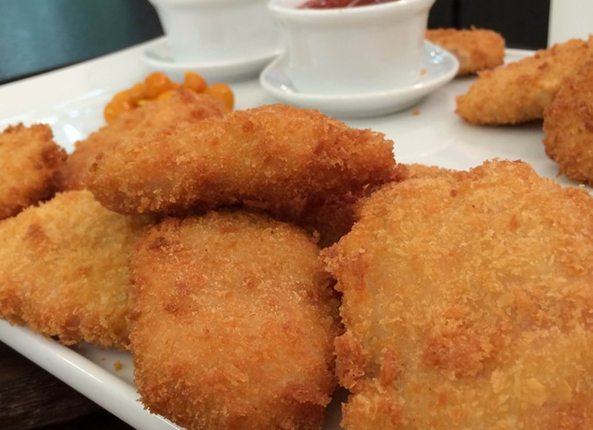 Frango empanado crocante | Aves | Receitas