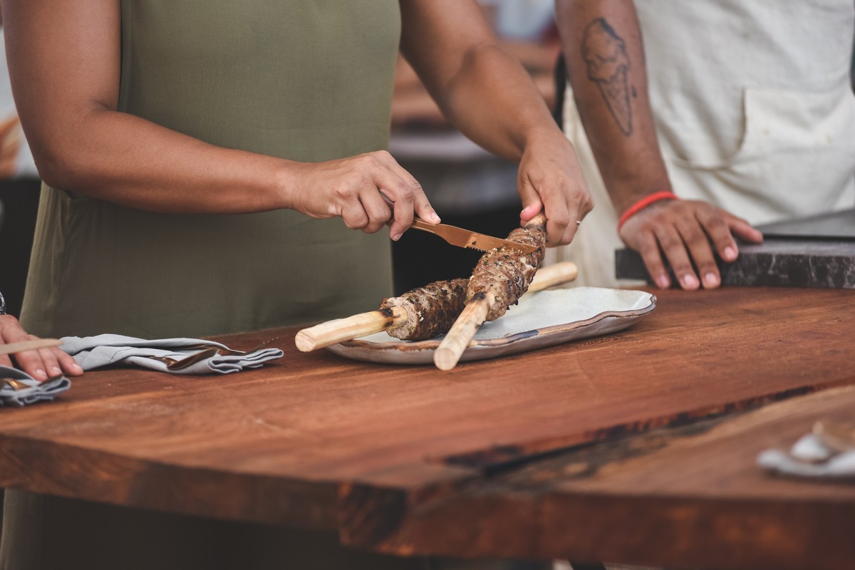 Rojão Caipira espeto de pernil assado | Cook Island | Receitas