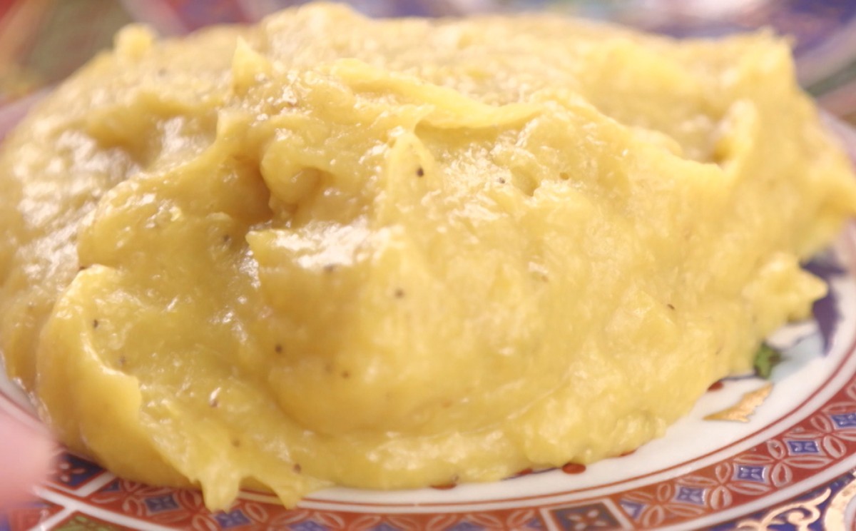 Purê de banana-da-terra | Cozinha Prática | Receitas