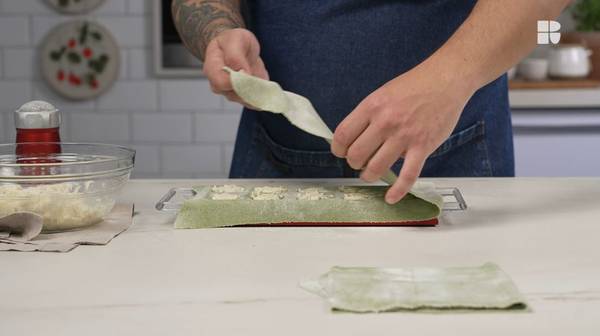 Massa verde para ravióli | Receitas