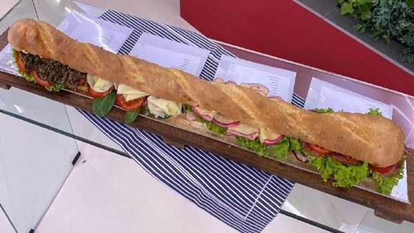 Sanduíche de metro 4 em 1 | Receitas