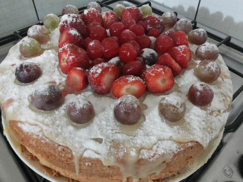 Bolo de Frutas vermelhas | Receitas