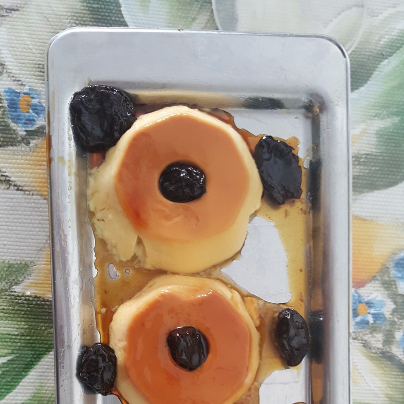 Mini Pudim de Leite com calda