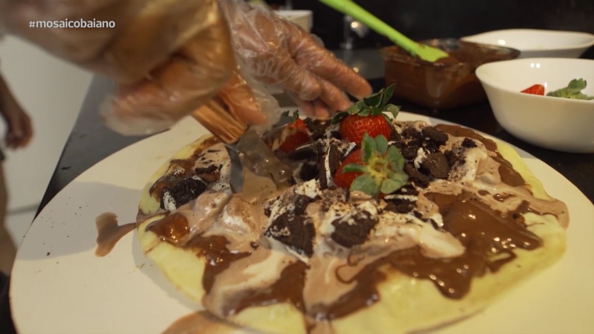 Pizza doce com sorvete é de dar água na boca; confira a receita ...