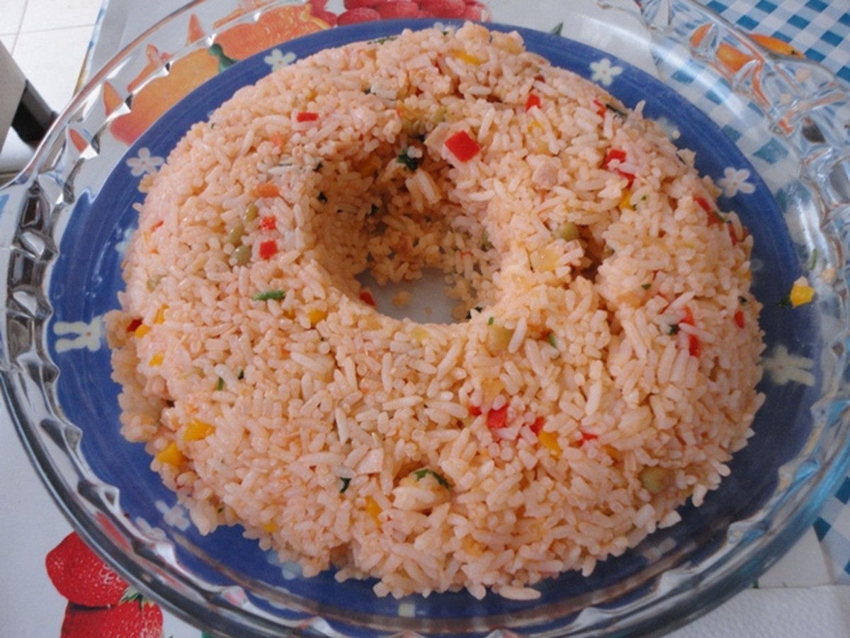 arroz colorido | Acompanhamentos | Receitas