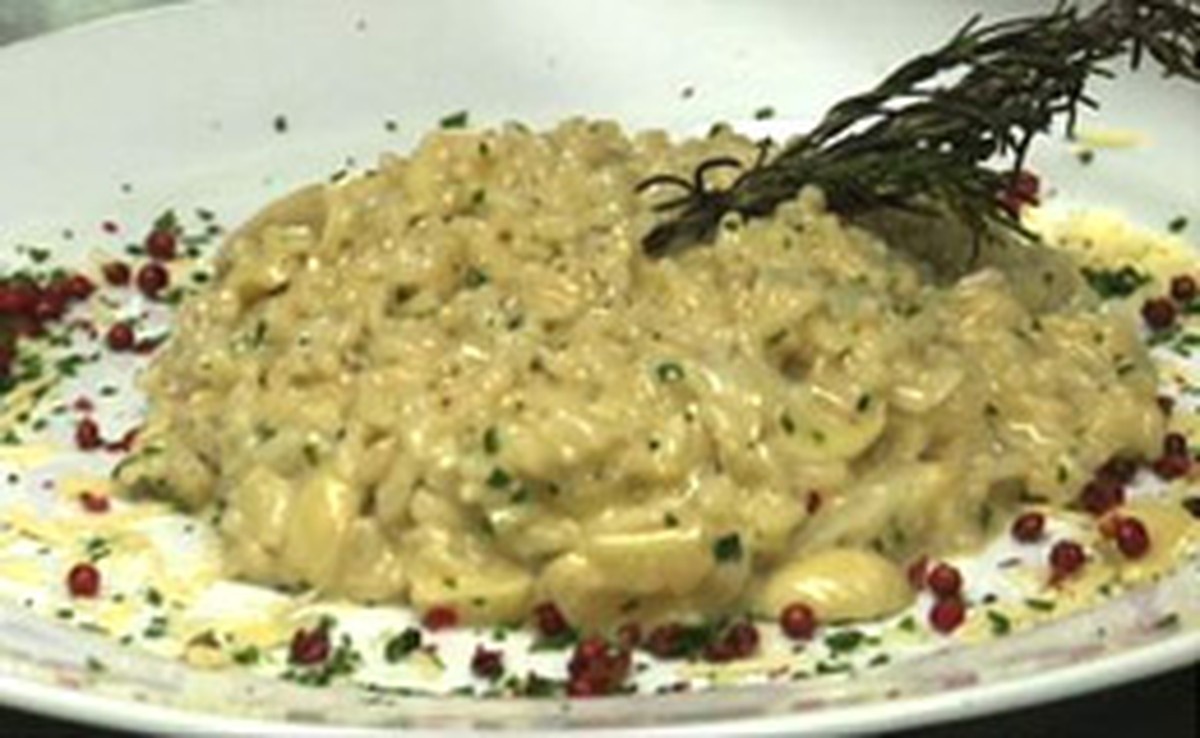 Risoto à piamontese com creme de leite | Acompanhamentos | Receitas