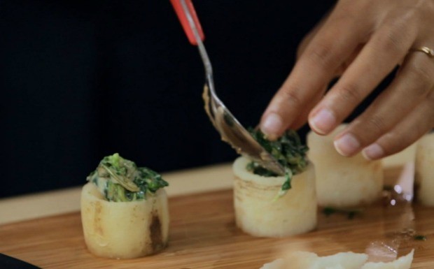 Nabo recheado com caruru: receita da Bela Gil | Receitas