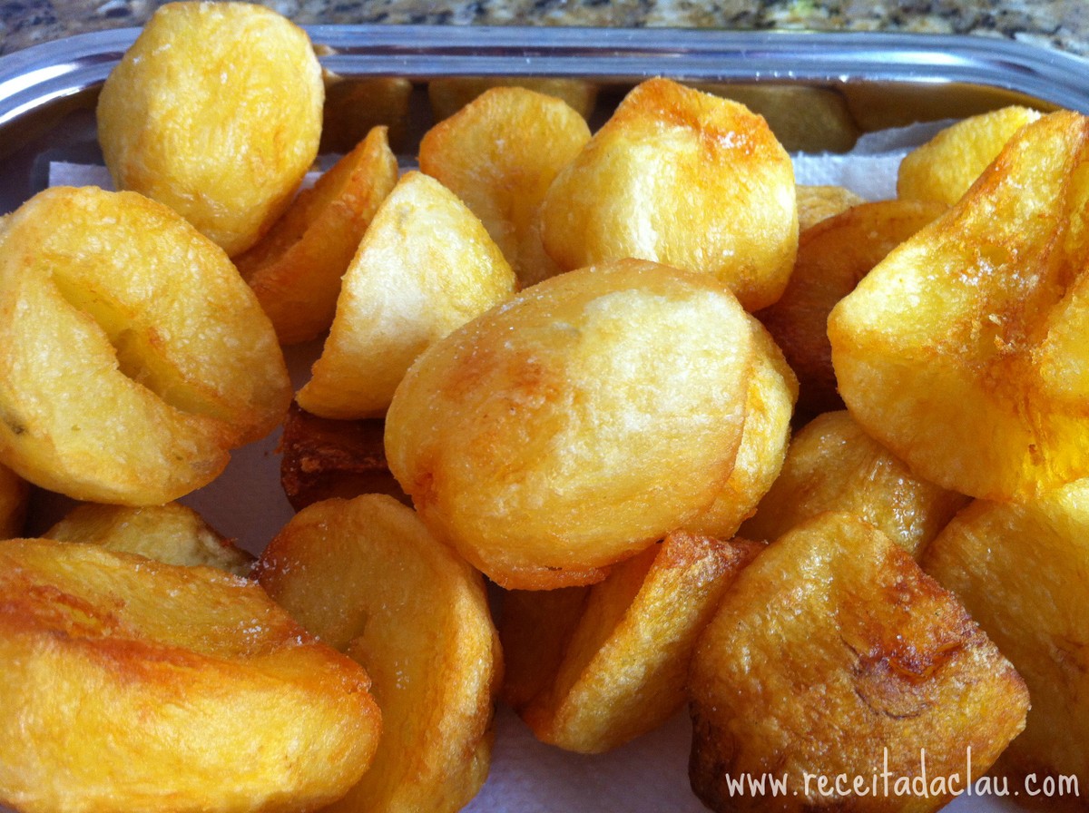 Batata corada | Acompanhamentos | Receitas