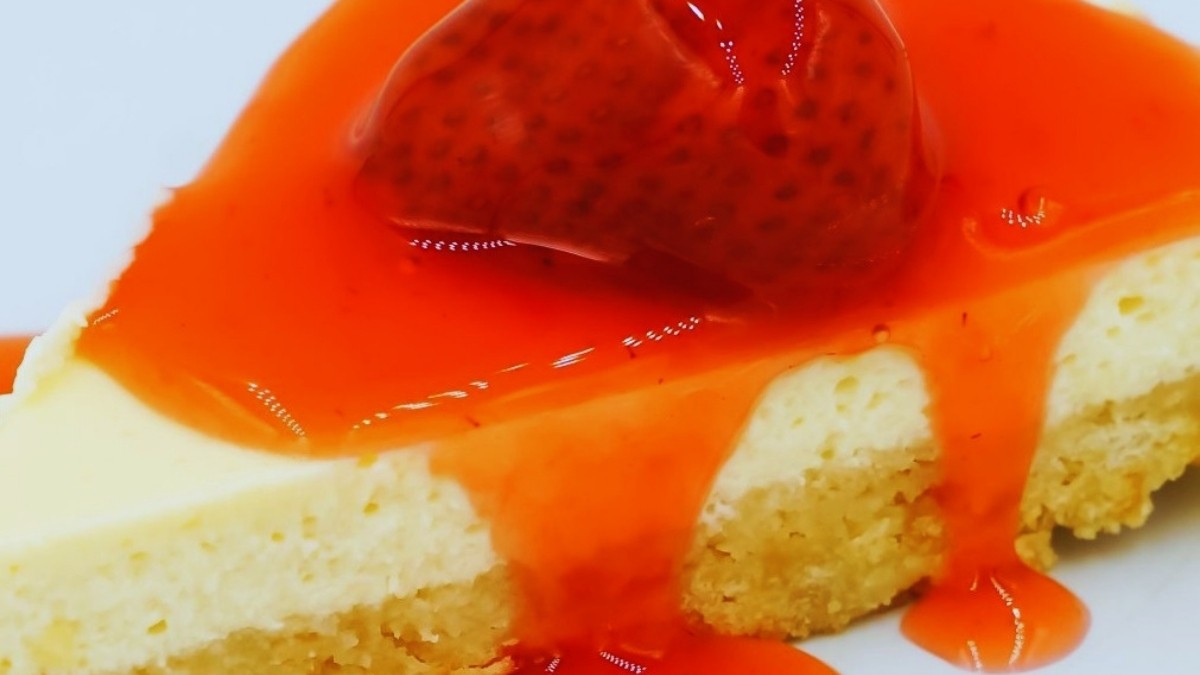 Cheesecake de ricota e morango | Doces | Receitas