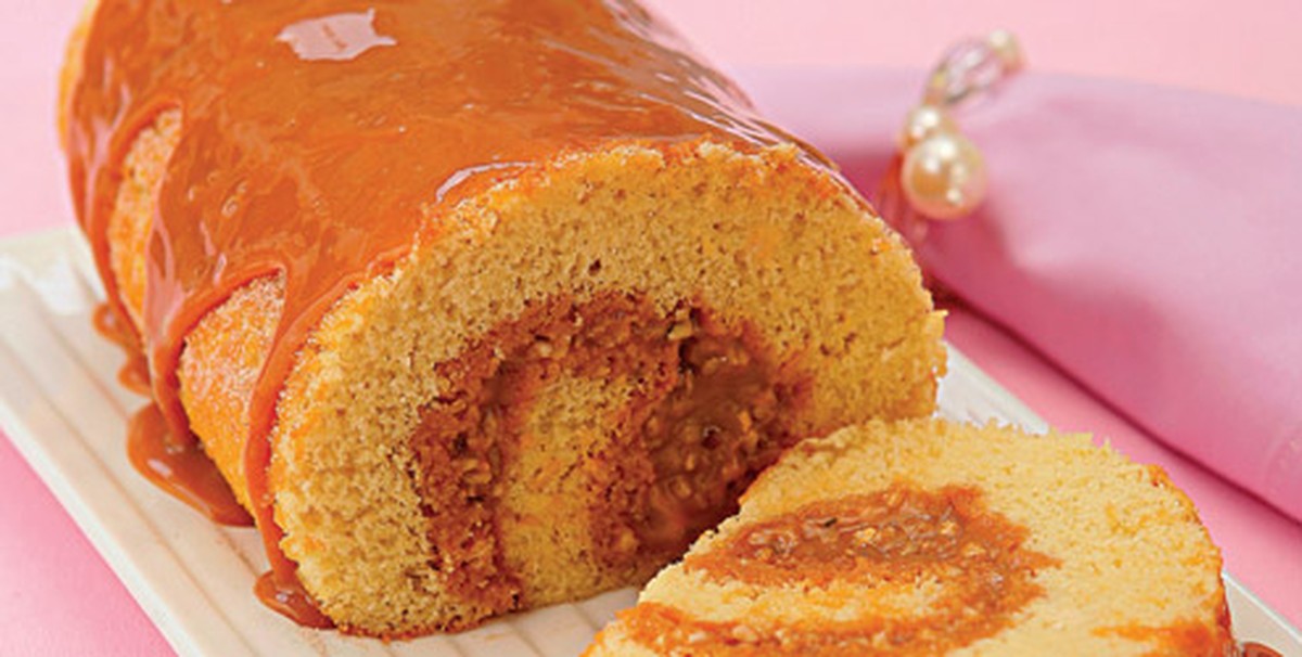 Rocambole de doce de leite | Doces e sobremesas | Receitas
