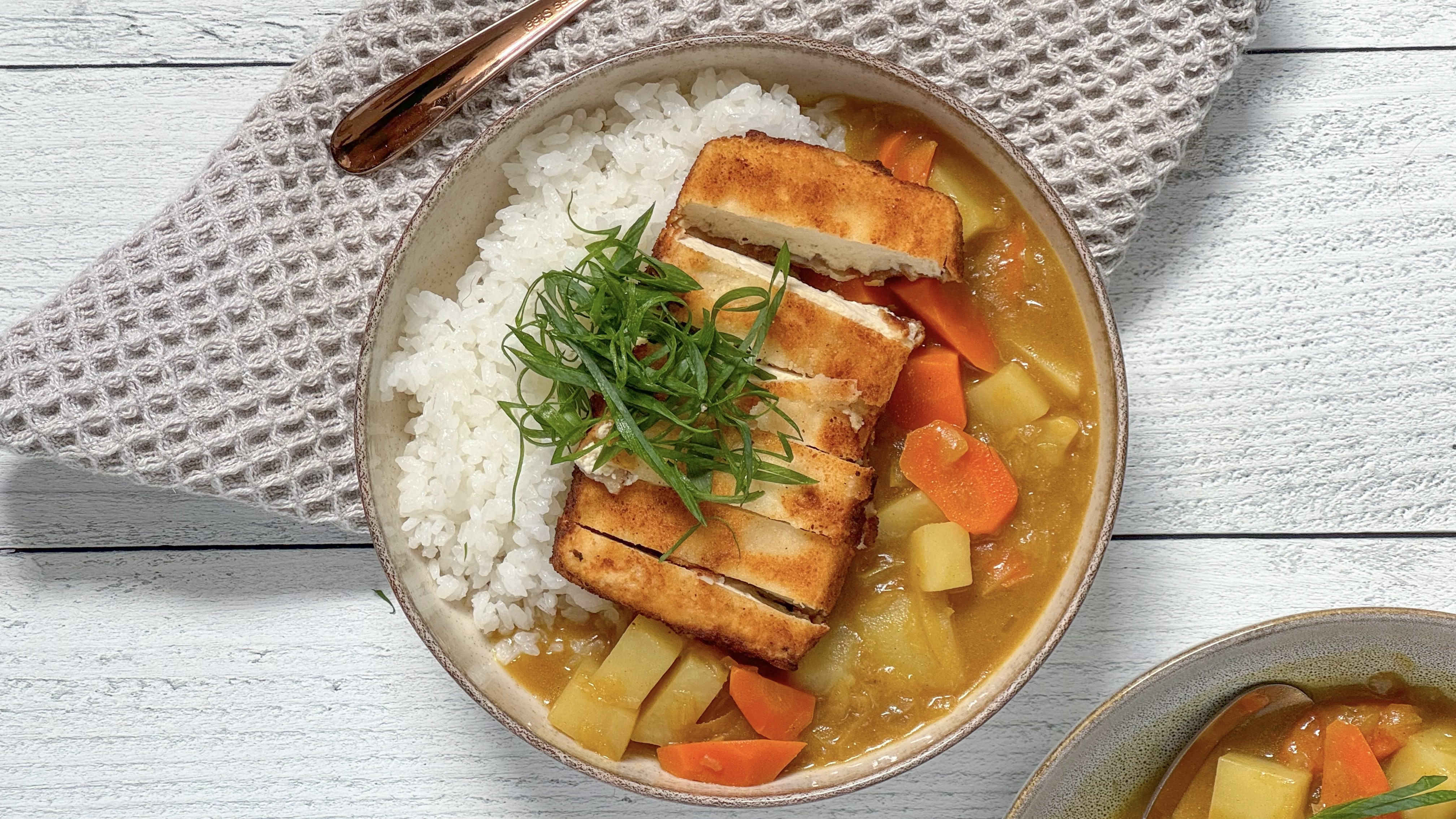 Curry japonês vegano da Aquela Vegana | Receitas