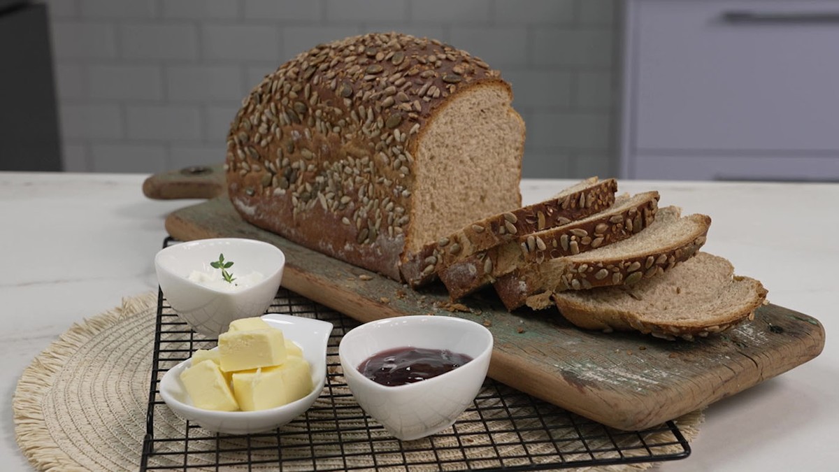 Pão integral caseiro | Pães e salgados | Receitas