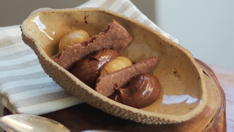 Cremeaux de chocolate e tahine do Gui Poulain | Receitas